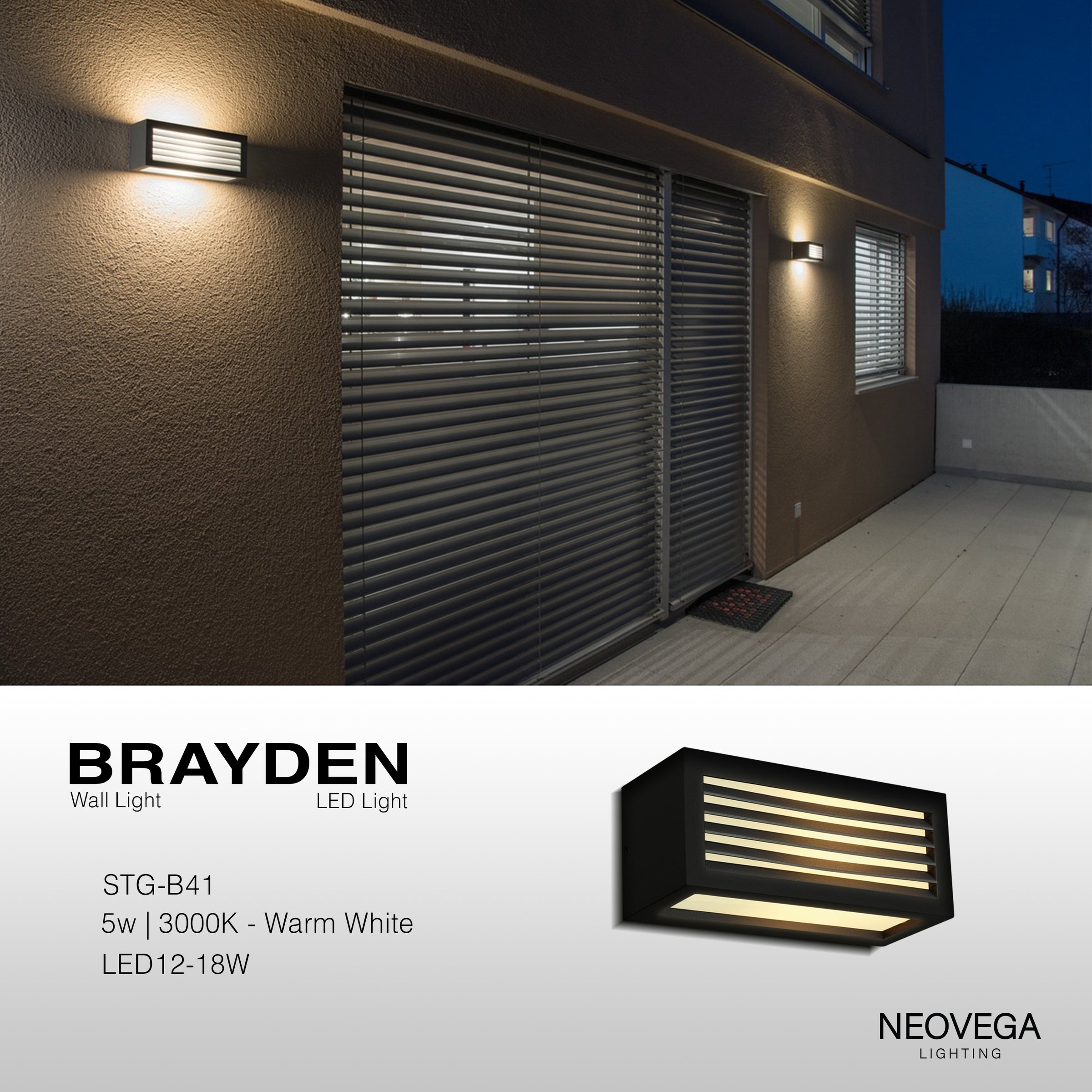 WALL LIGHT | Neovega Lights